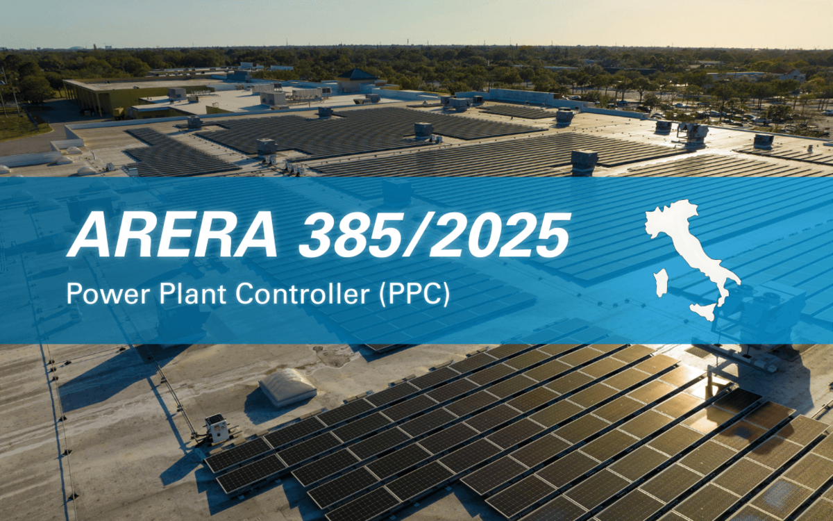 meteocontrol launches integrated solution for new ARERA resolution 385/ ...